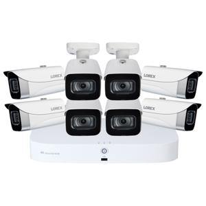 Lorex 4K Ultra HD 8-Channel 2TB Wired NVR Security System with 8x ...