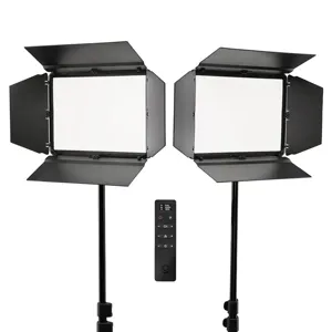 Lume Cube Studio Panel LED 2-Light Kit with Barndoors and Stand LC ...