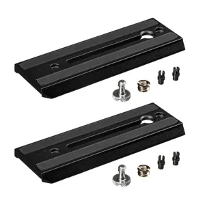 Manfrotto 2 Pack 504PLONG Long Sliding Video Camera Plate 504PLONG 2