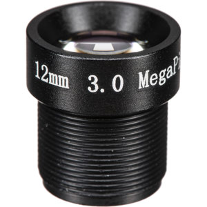 Marshall Electronics 12mm f/1.8 M12 3MP Lens for CV502-MB/M Camera ...