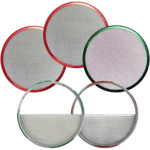 Matthews 6-5/8" Stainless Steel Wire Diffusion Scrim, Set of 5 455403E