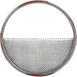 Matthews 4-1/4" Half Double Stainless Steel Wire Diffusion Scrim 441018E