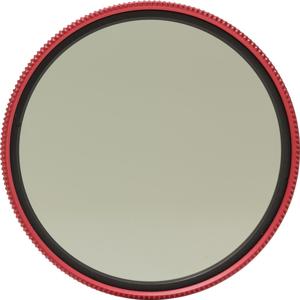 MeFOTO 58mm Wild Blue Yonder Circular Polarizer Filter - Red Filter Ring