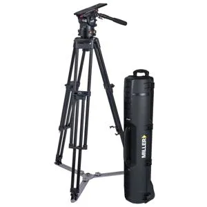 Miller CiNX 5 HDC 100 2-Section Al Tripod w/Fluid Head & Ground ...