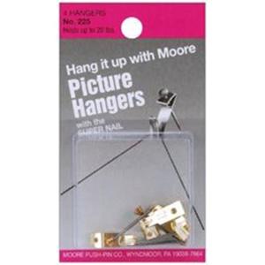 Moore 20LB. PICTURE HANGERS WITH NAILS - Adorama