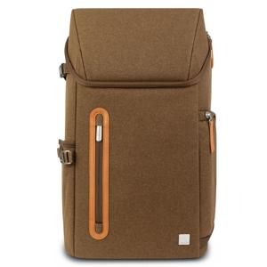 Moshi Arcus Lightweight Multifunctional Backpack, Vintage Brown