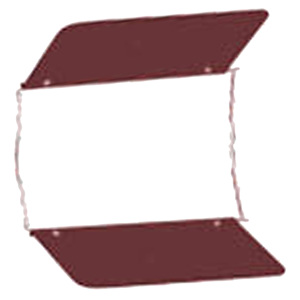 Mole-Richardson 2 Long-Leaf Light Shield Barndoor Set for 650W Nooklite ...