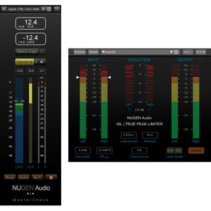 NUGEN Audio MasterCheck Software with ISL 2st Limiter Software ...