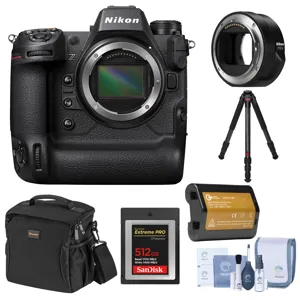 Nikon Z9 Mirrorless Camera with FTZ II Mount Adapter, Bundle with ...