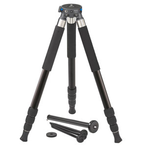 Novoflex TrioPod-M Tripod Base with 4-Section Aluminum Legs and Mini ...
