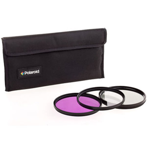 Polaroid 62mm 3 Piece Filter Kit (UV, CPL, FLD) PL3FIL62 - Adorama