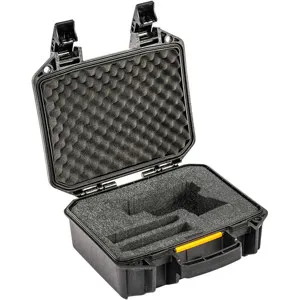Pelican V100PF1 Vault Universal Pistol Case with Foam, Black VCV100 ...