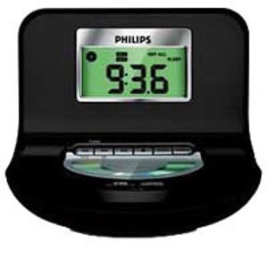 Philips CD-R/RW Player & Clock Radio with Buzzer Alarm, AC Powered with ...