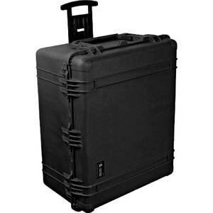 Pelican 1690 Watertight Wheeled Hard Case with Dividers - Black