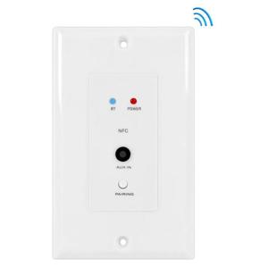Pyle PWPBT47 In-Wall Audio Control with Built-In Bluetooth & NFC PWPBT47