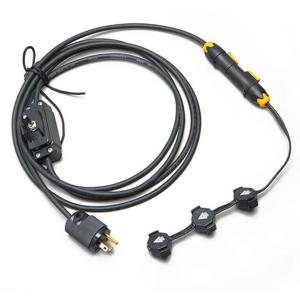 Quasar Science Cluster Power Adapter, 3 Lamps, Polarized Female Bi-Pin ...