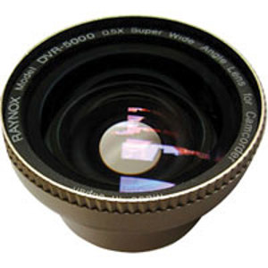 Raynox DVR-5000 0.5X Super Wide Angle Lens with 37mm Mounting Threads ...