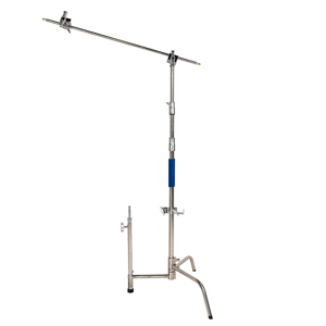 Savage 20" 3-Section Stainless Steel C-Stand with Grip Arm Kit, 25 lbs ...