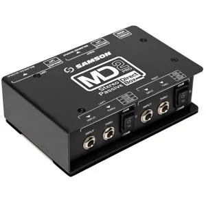 Samson MD2 Pro Stereo Passive Direct Box SAMD2PRO