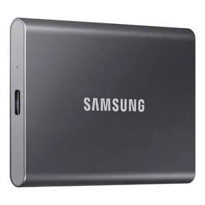 Samsung T7 1TB USB 3.2 Gen 2 Type-C Portable External SSD, Titan Gray ...