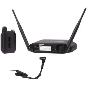 Shure GLXD14+ Dual Band Digital Wireless System w/BETA98H/C Mic, Z3: 2.4/5.8GHz GLXD14+/B98-Z3