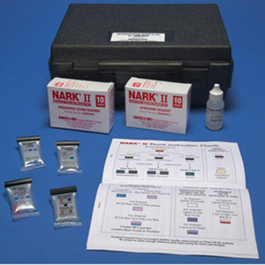 Sirchie NARK II International Kit, 130 Tests Plus Neutralizer NARK200IK