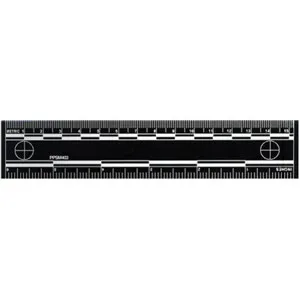 Sirchie 6" Metal Photo Evidence Scale PPSM403