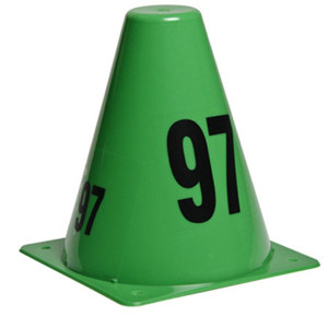 Sirchie SIRCHMARK 6" Evidence Marking Cones, Set of 20, Sequence 81-100 ...