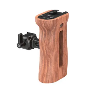 SmallRig Wooden Side Handle with NATO Clamp 2187C - Adorama