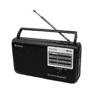 Sony ICF-36 Portable Four Band AM / FM / TV & Weather AC & DC Radio #ICF36