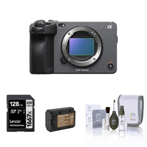 Sony FX3 Full-Frame Cinema Line Camera with Accessories Kit ILME-FX3 AK