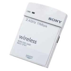Sony CF Type IEEE 802.11b Wireless LAN Card for SNC-RZ25N Camera and ...
