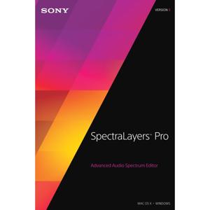Sony SpectraLayers Pro 3 Upgrade - Advanced Audio Spectrum Editor, Download