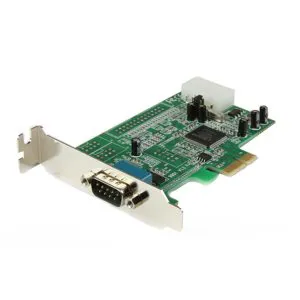 StarTech 1 Port Low Profile Native RS232 PCI Express Serial Card With ...