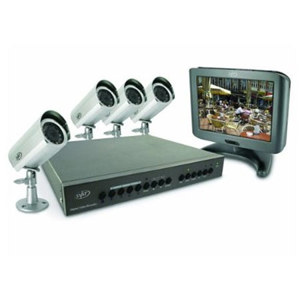 SVAT Web Ready DVR Security System w/4 Cams & 8.5" LCD CV0204DVRVU