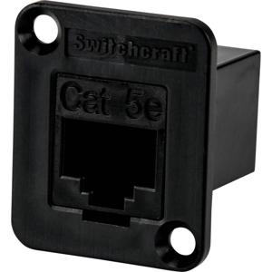 Switchcraft RJ45 Cat 5e Feedthru Unshielded Connector EHRJ45P5E