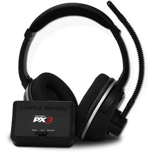 Turtle Beach Ear Force PX3 Programmable Wireless Gaming Headset for PS3 ...