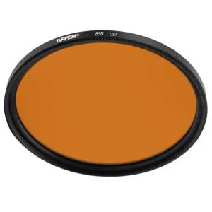 Tiffen 62mm 85B Daylight to Tungsten Conversion Glass Filter 6285B