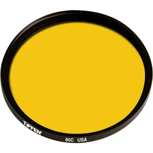 Tiffen 4.5" Round 85C Color Conversion Filter 41285C