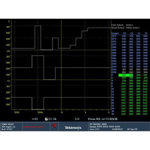 Tektronix DATA Internal Option for WVR5200 Video Waveform Rasterizer