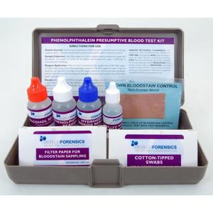 Tri-Tech Forensics Phenolphthalein Presumptive Blood Test Kit CHE-1200