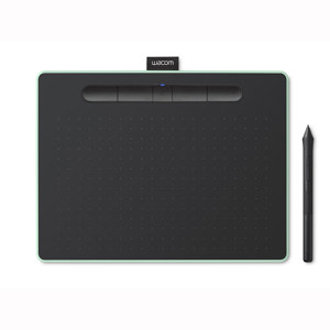 Wacom Intuos Bluetooth Creative Pen Tablet, Medium, Pistachio Green ...