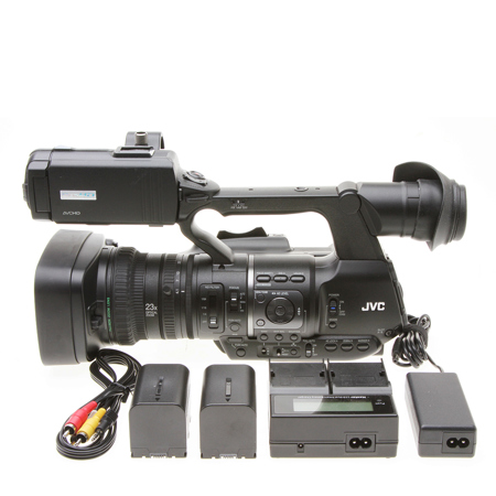 Used JVC GY-HM650 ProHD Mobile News Camera (89 Hours) GY-HM650U - Adorama