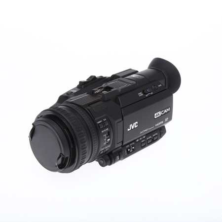 USED JVC GY-HM170 4KCAM Compact Professional Camcorder - (Fan Hours ...