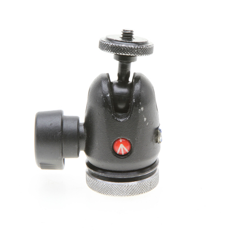 USED Manfrotto 492LCD Micro Ball Head with Hot Shoe Mount, Supports 2kg ...