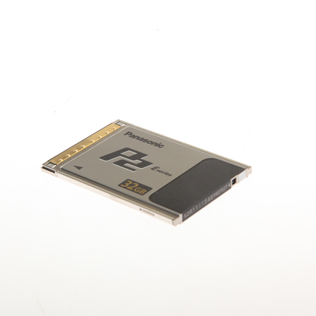 Used Panasonic AJ-P2E032XG 32GB E-Series P2 Solid State Memory Card ...