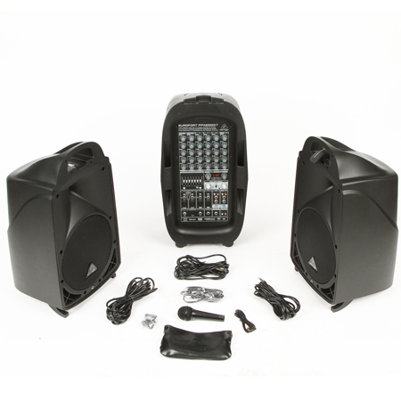 Used Behringer Europort PPA2000BT 2000-Watt 8-Channel PA System - SKU ...