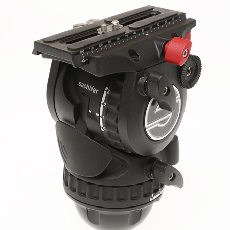 Used Sachtler aktiv6 Sideload Fluid Head with SpeedLevel Technology