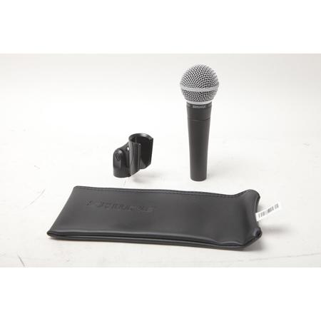 Used Shure SM58-LC Cardioid Dynamic Handheld Wired Microphone - SKU ...