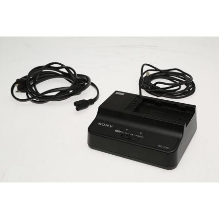 Used Sony BC-U1 Battery Charger/AC Adaptor for BP-U30/U60 Lithium-Ion Battery Packs BCU1A
